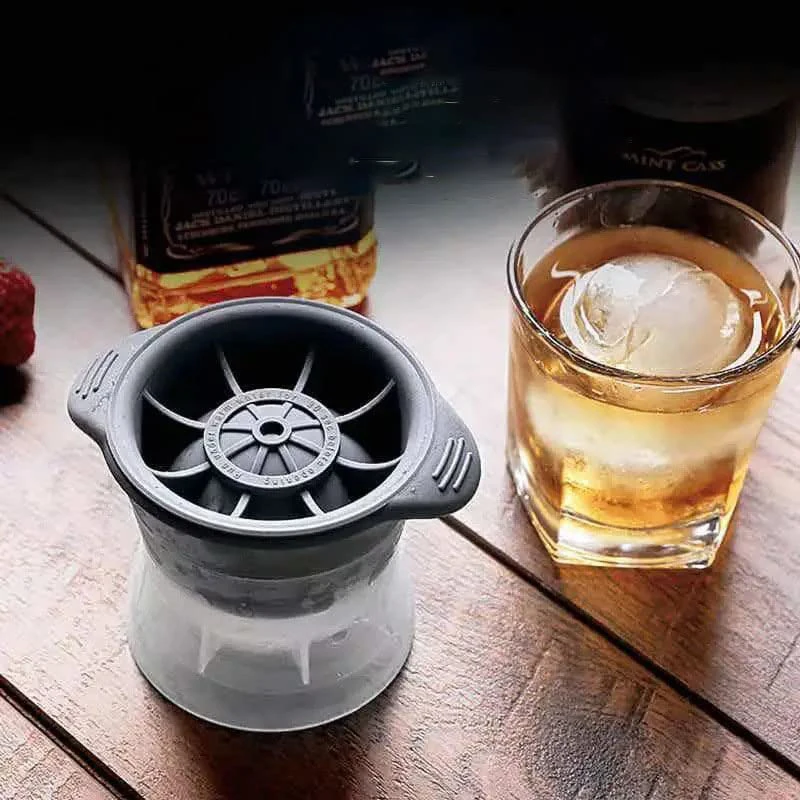 Silicone-Ice-Hockey-Ball-Mold-Circular-Plastic-Ice-Mold-Plastic-Large ...