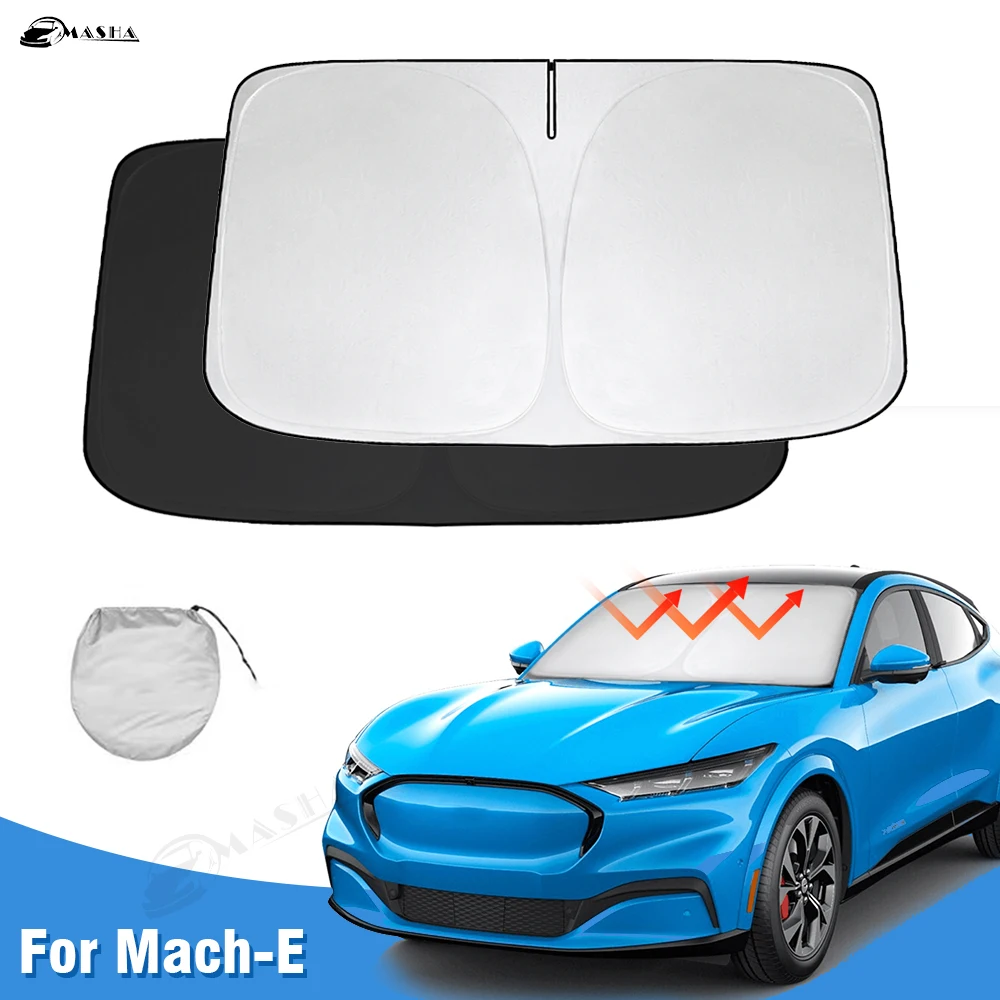 Windshield-Sun-Shade-for-Ford-Mustang-Mach-E-2021-2022-2023-Mache ...
