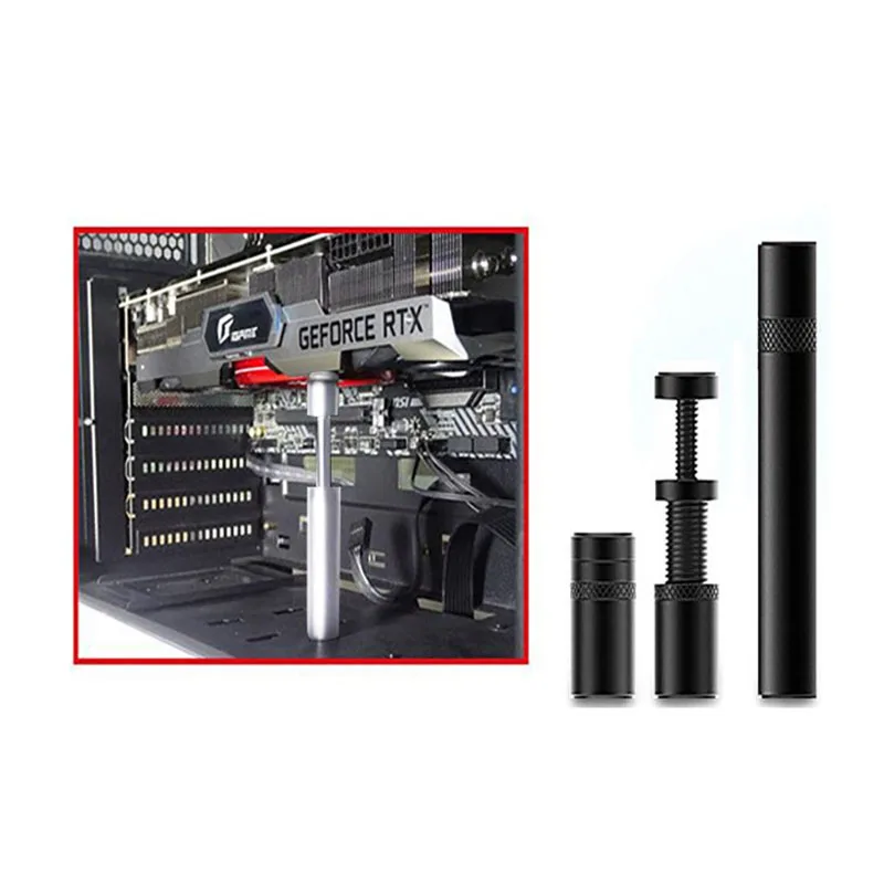 Graphics-Card-GPU-Holder-Rotating-Telescopic-Screw-1660-Aluminum-Alloy ...