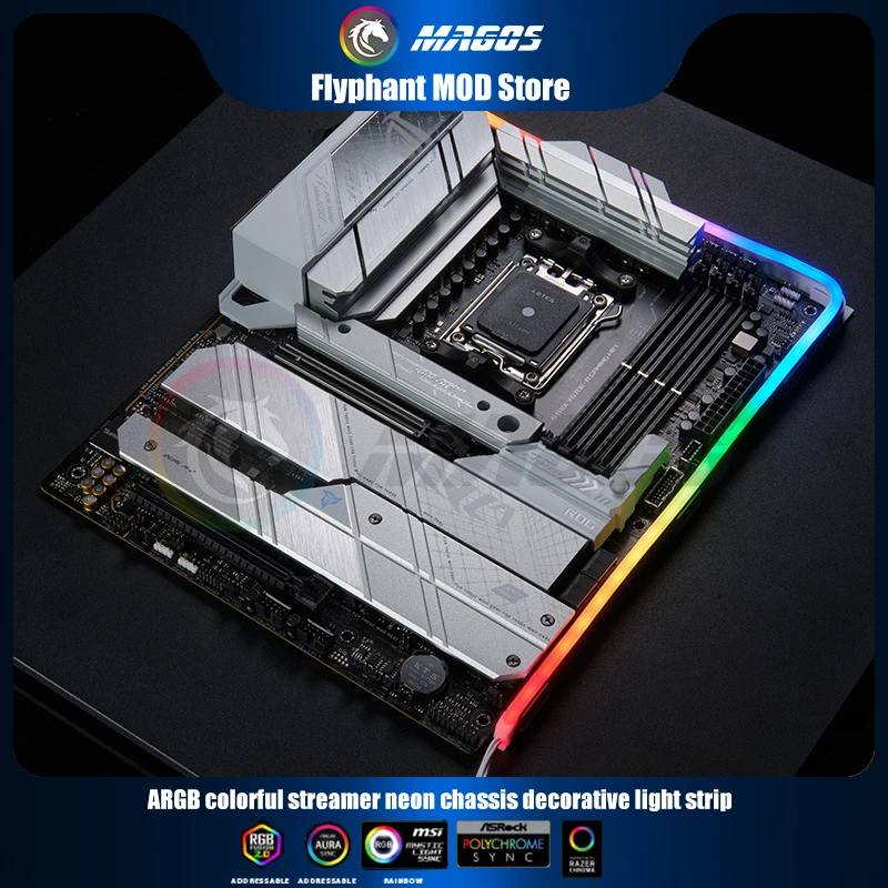 Phanteks-ARGB-Neon-Light-Strip-5V-3PIN-LED-Strip-Combo-Computer-Case ...