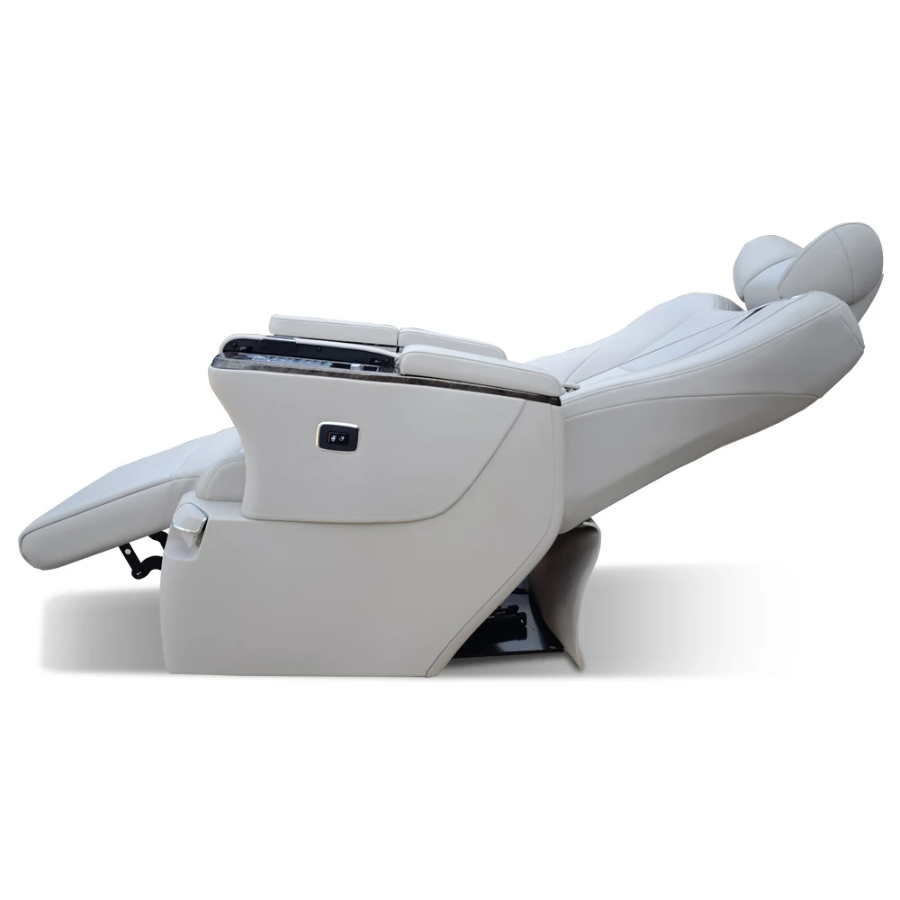 electric luxury chair VIP heated massage rotating van bus seat RV MPV ...