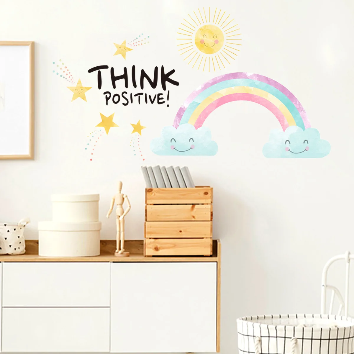 Stay Positive Clouds