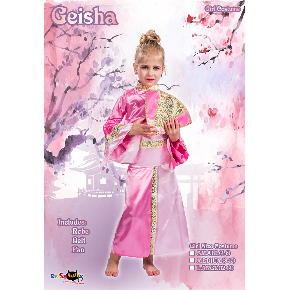 Girls Geisha Costume