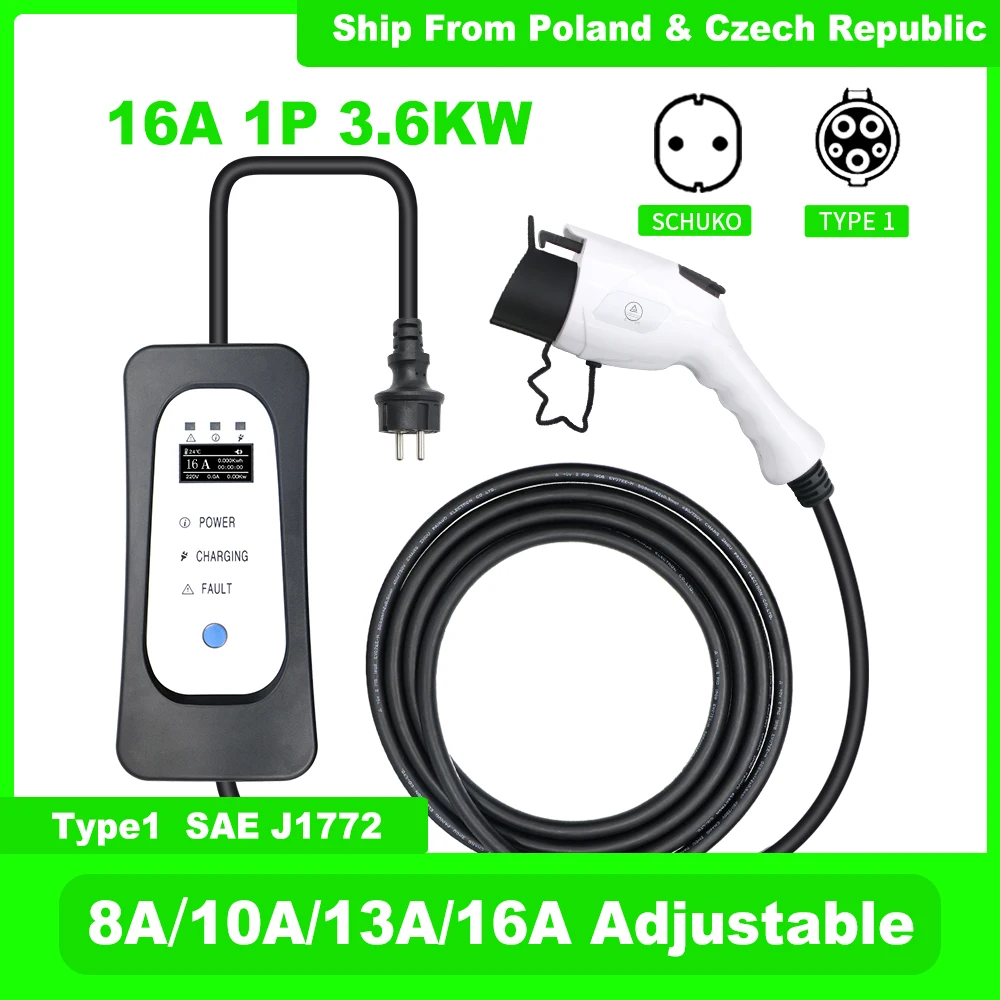 Portable-EV-Charging-3-6KW-Level-2-J1772-Type-1-Schuko-Plug-EVSE-for ...