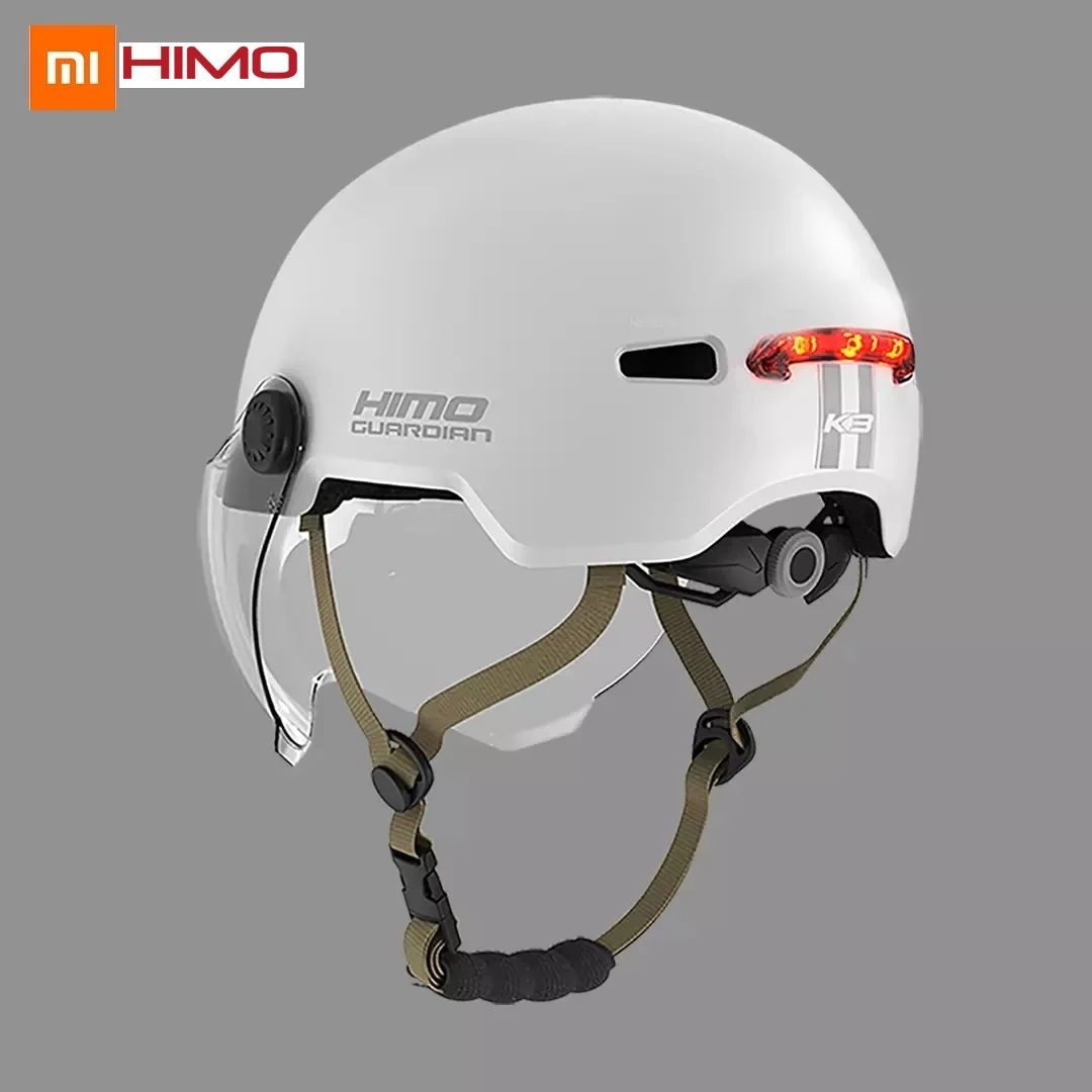 New-Xiaomi-Youpin-HIMO-K3-Riding-Flash-Helmet-Safety-Helmet-57-61cm ...