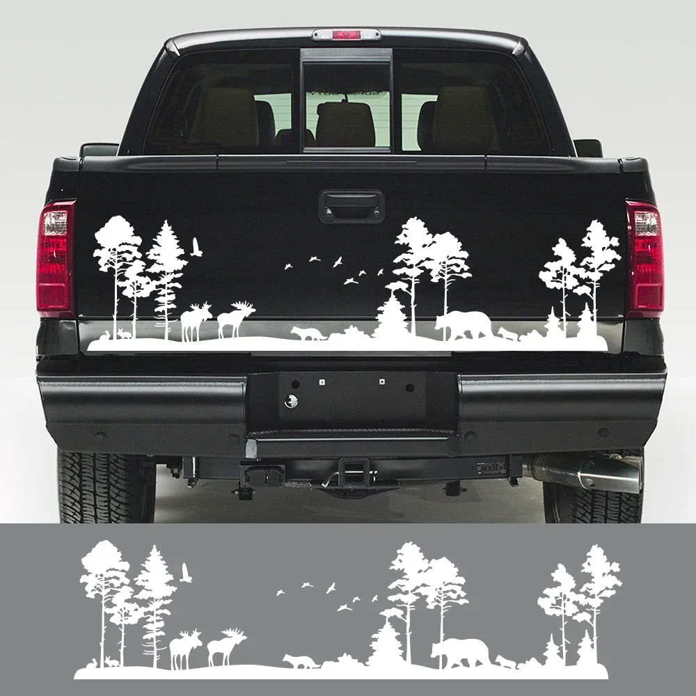 Car-Stickers-DIY-Styling-Decor-Deer-Bear-Woodland-Forest-Camping-Vinyl ...