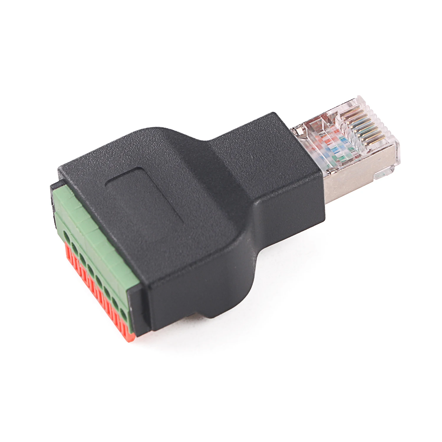RJ45 Male Connector Toolless Free Tool Reusable Termination Plugs ...