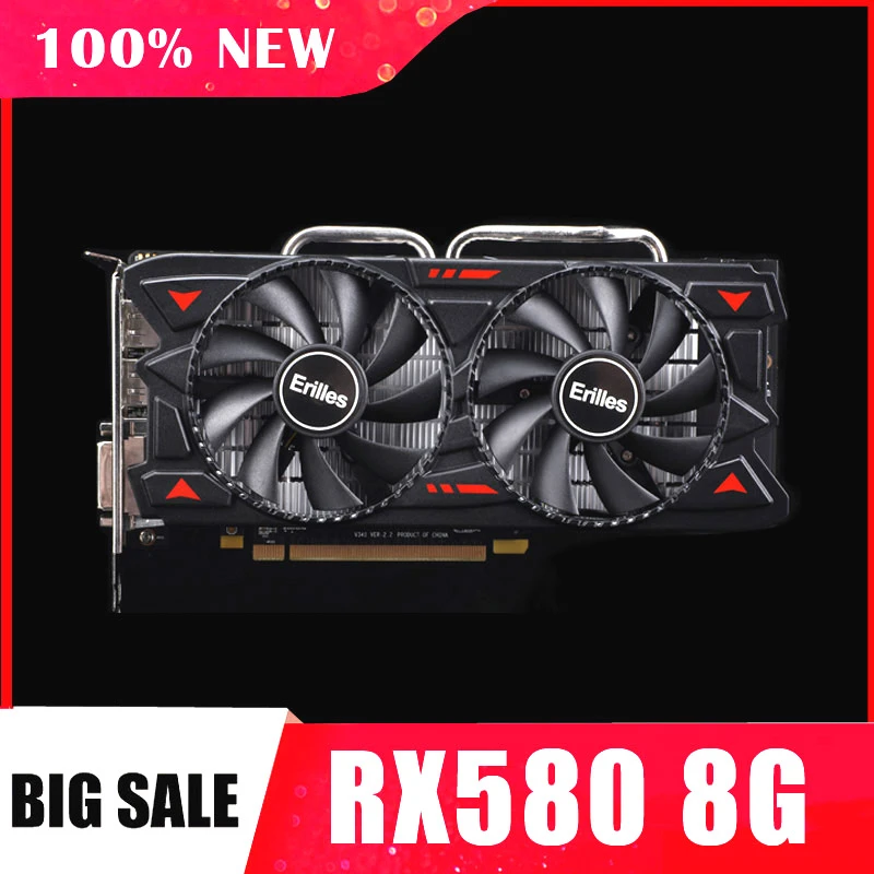 rx580 8gb gpu placa de video gaming rtx 3060ti graphics card 4g not ...