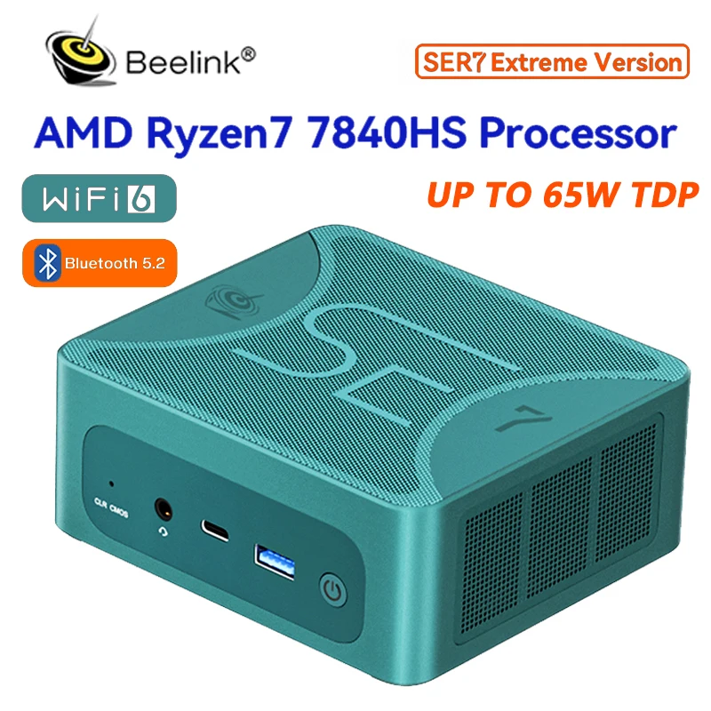 Beelink-SER7-MAX-AMD-Ryzen-7-7840HS-Mini-PC-Windows-11-Pro-DDR5-5600Mhz ...