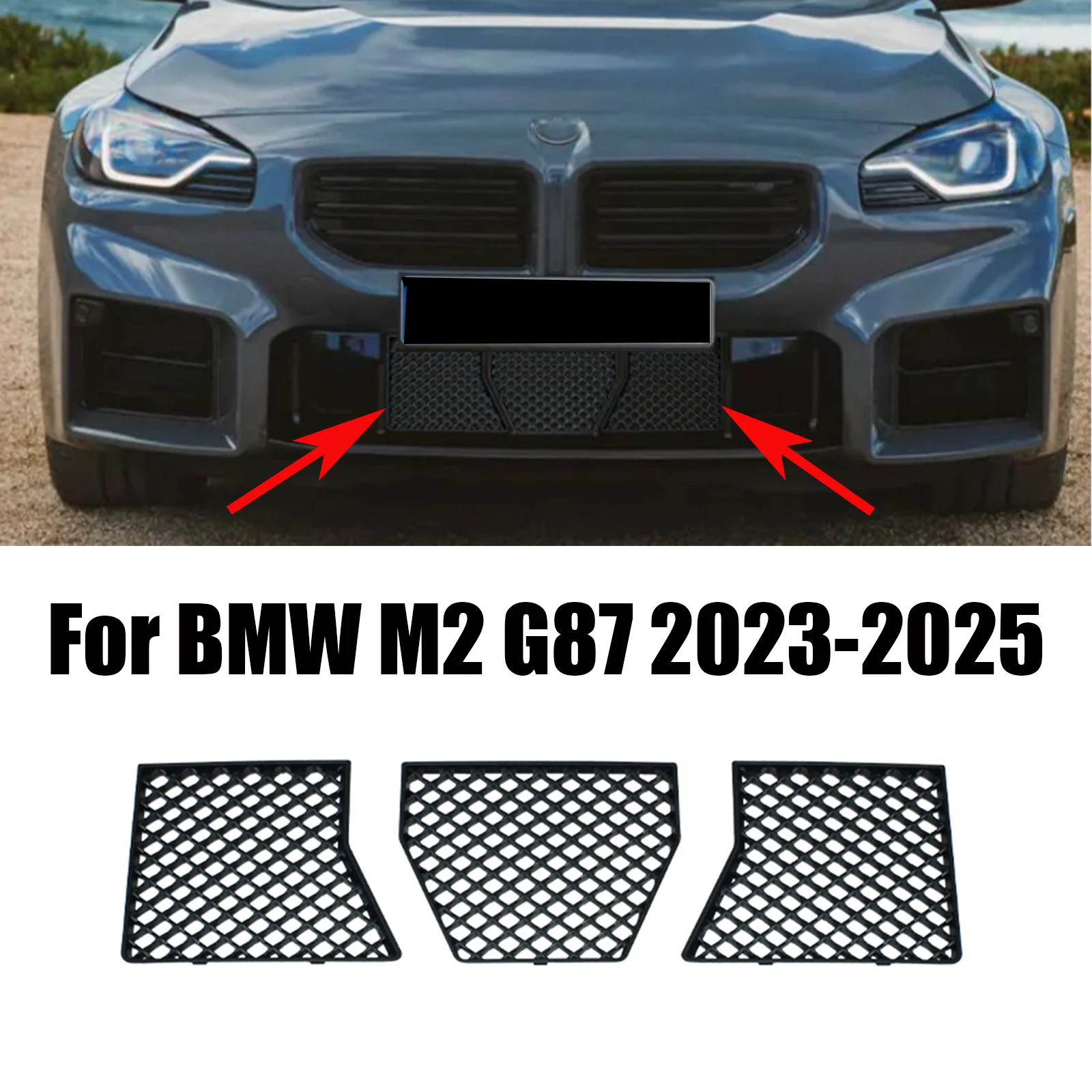 Front Bumper Centre Radiator Lower Grille Mesh Protection Guard For BMW ...