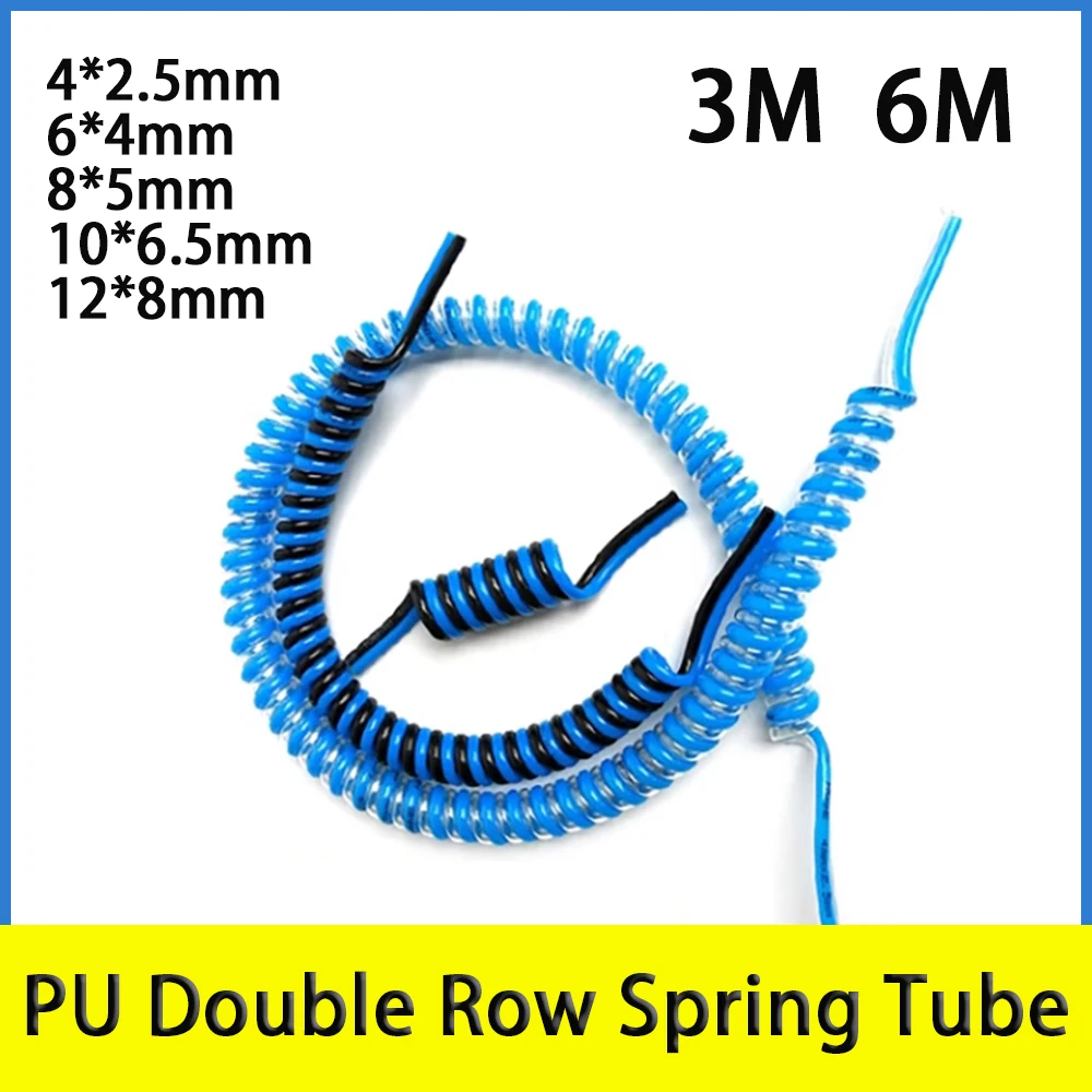 Polyurethane Double Row Telescopic Spring Tube With High Elasticity And ...