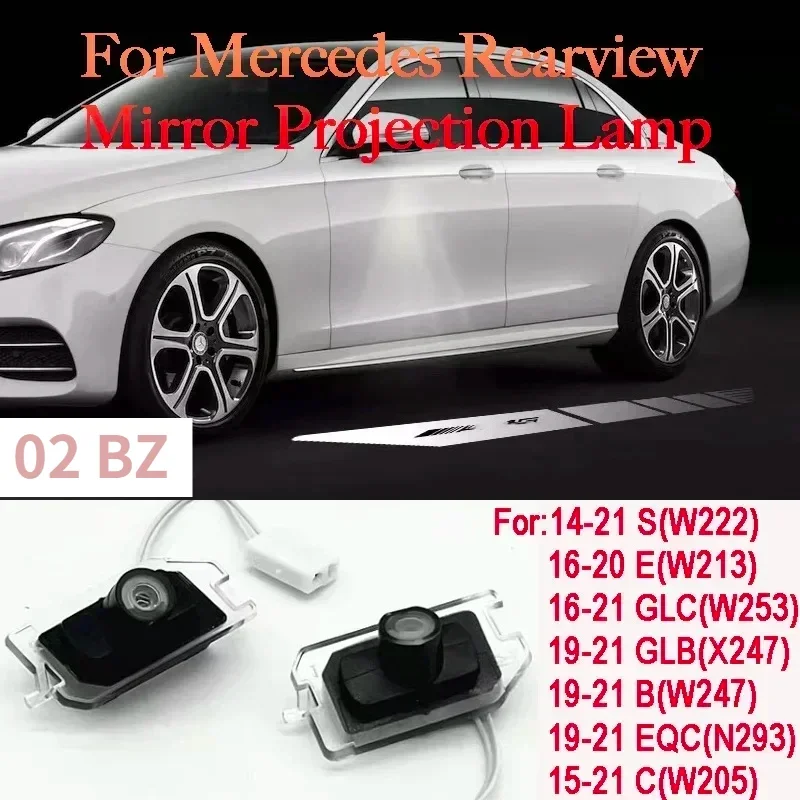 Welcome-Door-Rearview-Mirror-Auto-Carpet-Lamp-For-AMG-Light-Angel-Wing ...
