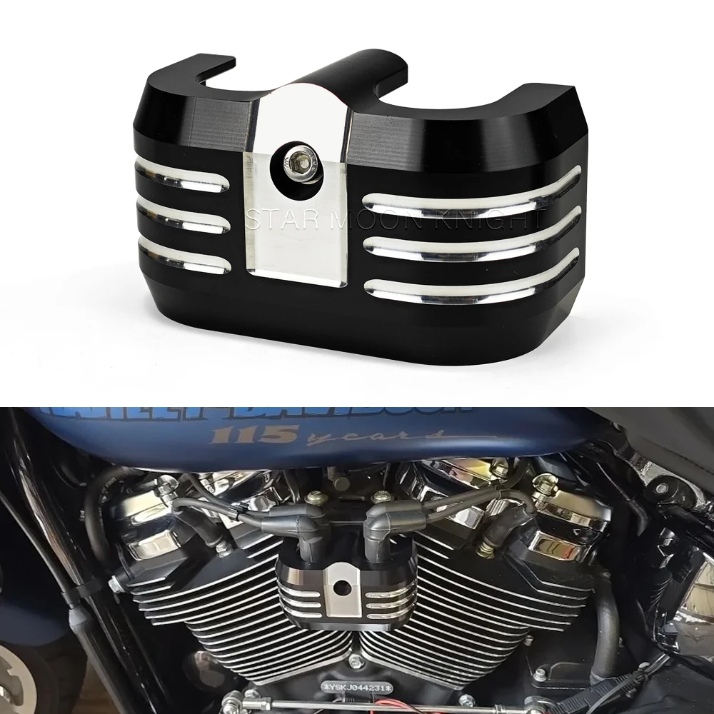 Ignition Coil Guard Protective For Softail Standard FXST Breakout FXBR ...