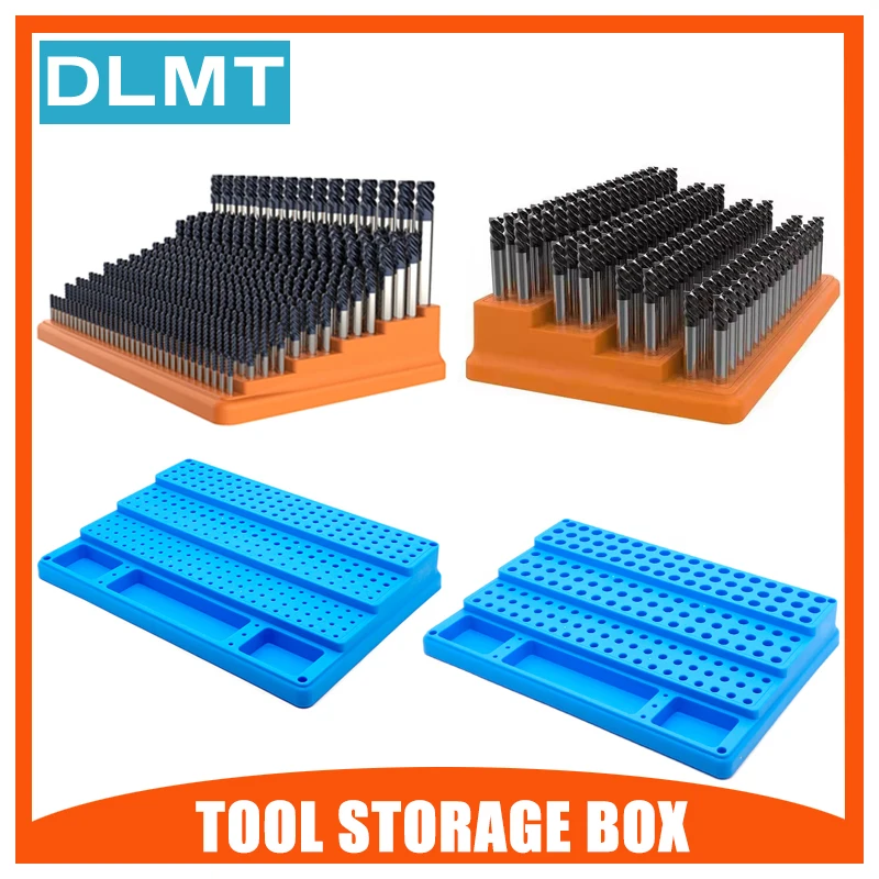 Milling Cutter Tool Box 288 Hole Storage Box Drill Bit Storage Box 4mm ...