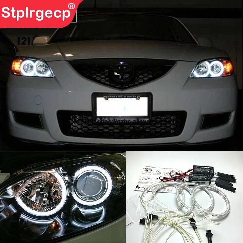 HochiTech-For-Mazda-3-mazda3-2002-07-Ultra-Bright-Day-Light-DRL-CCFL ...