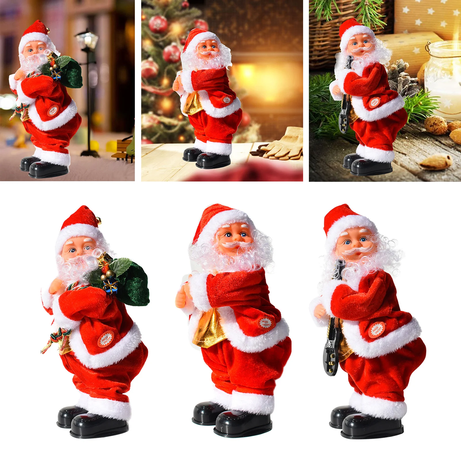 Electric-Santa-Claus-Shaking-Head-Hips-Santa-Claus-Singing-Dancing ...