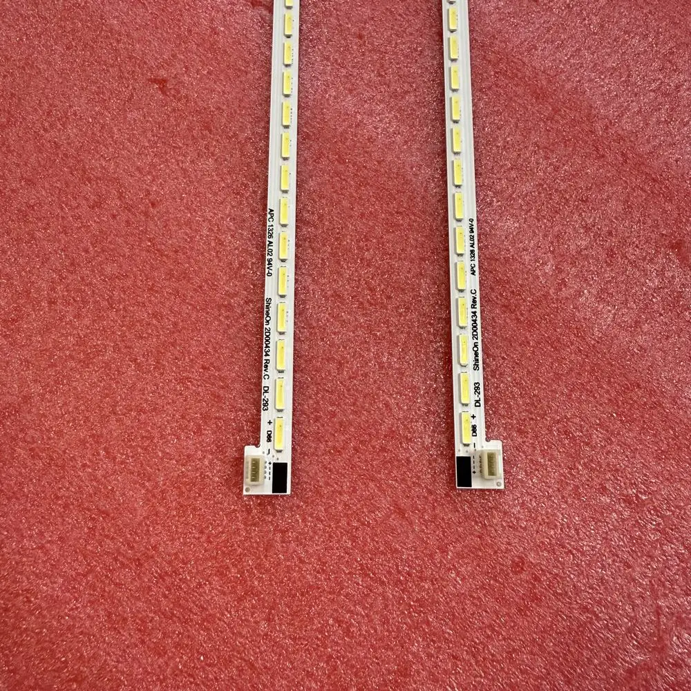 2pcs/set LED strip 66LED 520mm for 47E760A 47E680F HR-5300-AZ4700000 ...