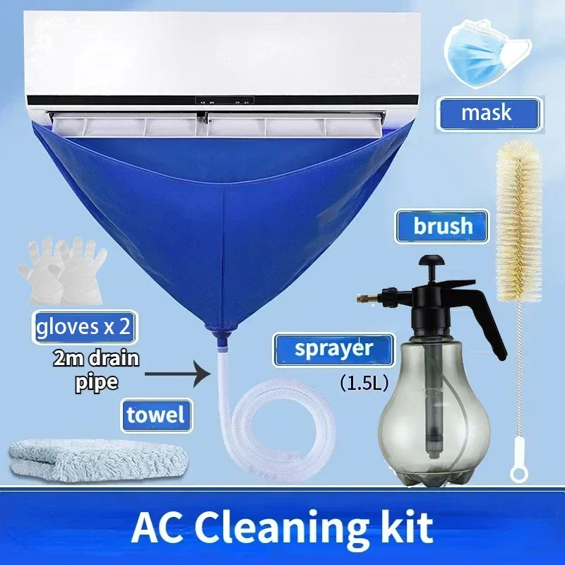 95cm-37inch-Summer-1-2-3-46-8pcs-Air-Conditioner-Cleaning-Cover-Kit ...