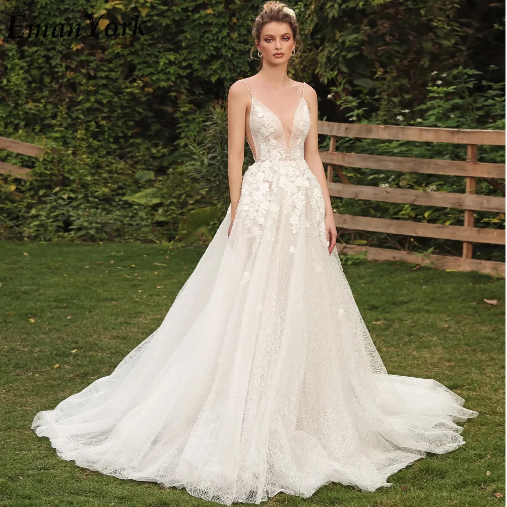 MoonlightShadow-vestido-De-novia-De-talla-grande-traje-plisado-con ...