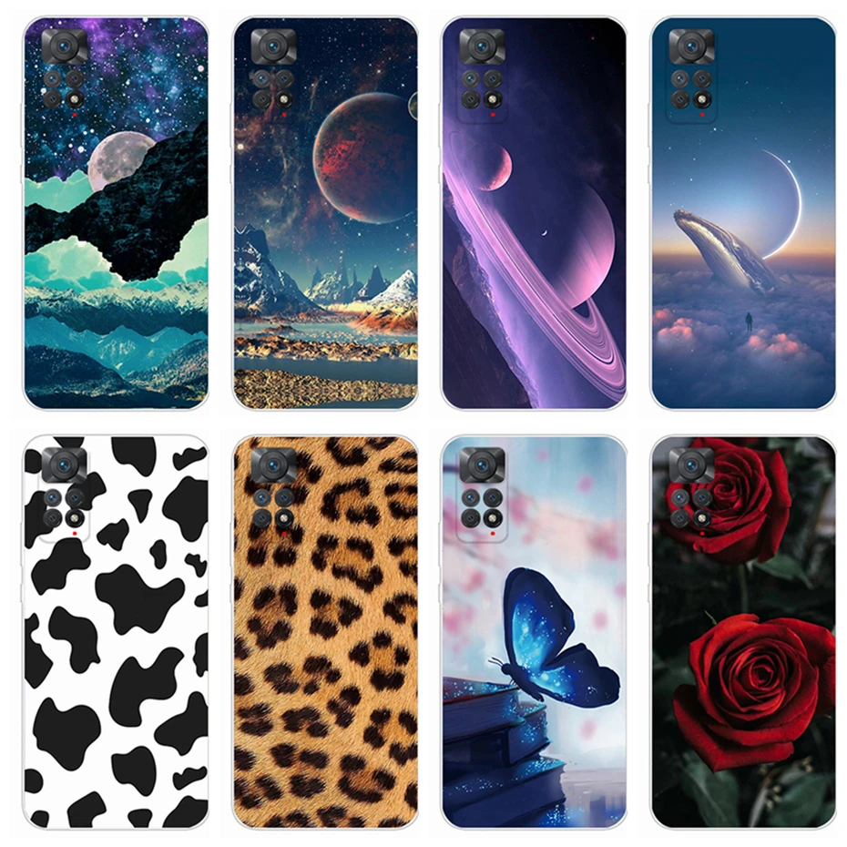 For-Xiaomi-Redmi-Note-12-Pro-4G-Case-Luxury-Clear-Soft-TPU-Back-Cover ...