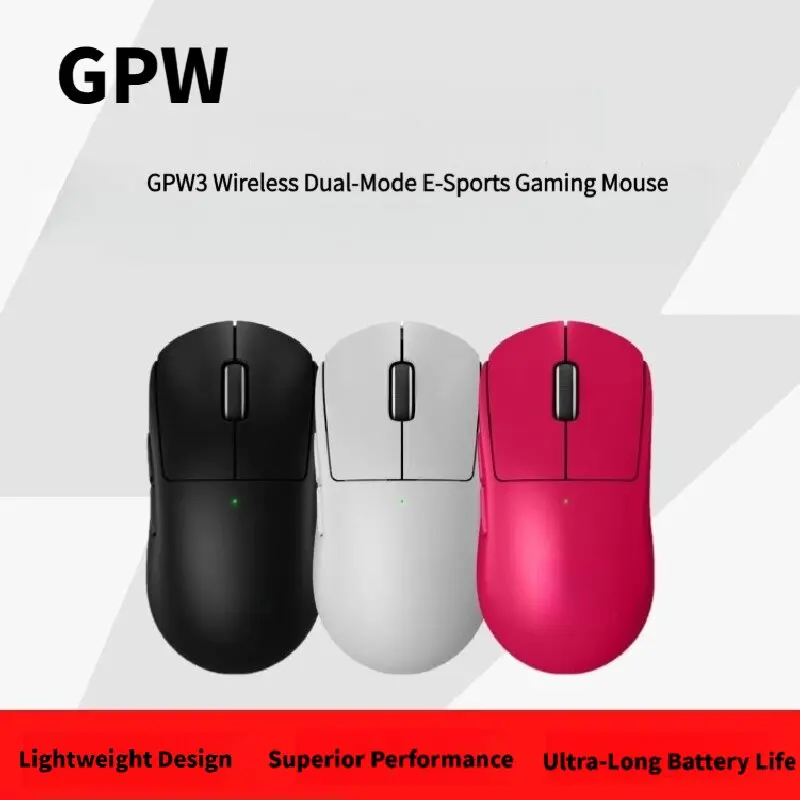 NEW HOT GPW 3 Wireless Gaming Mouse, Ultra-Light, 3 Modes Free Switch ...