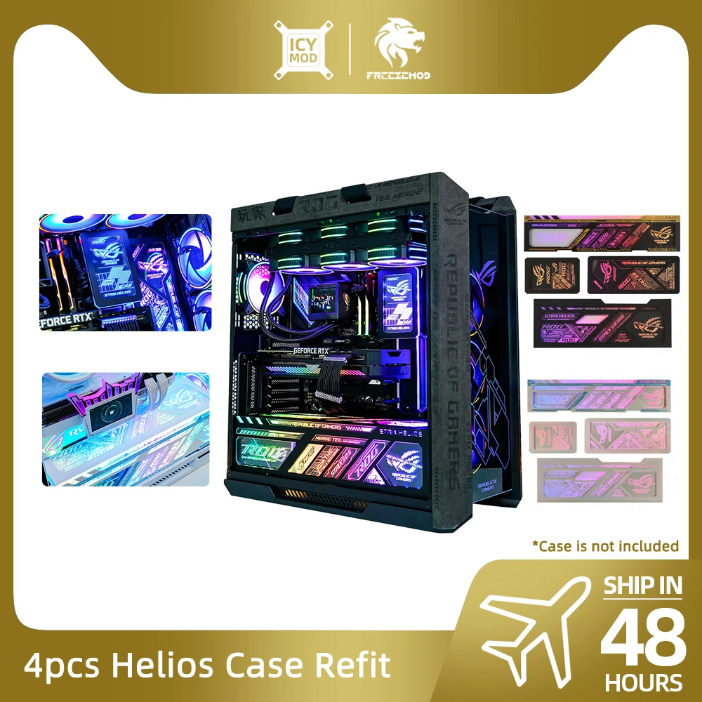 2022 New ASUS GX601 Case Panel 4pcs ARGB Lighting Plate ROG Strix ...