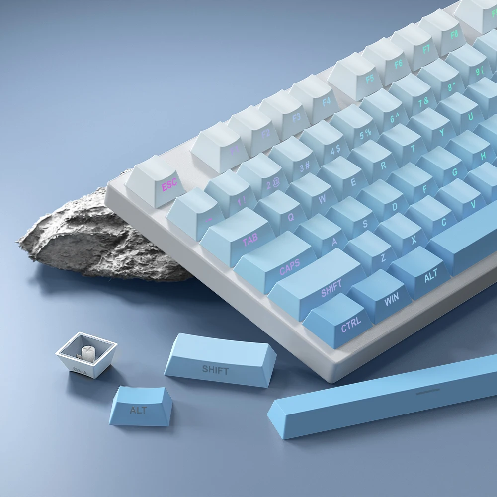 Keycaps-PBT-Side-Gradient-Original-Height-Two-color-Injection-Molded ...