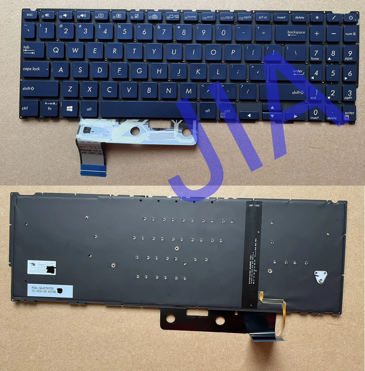 Brand-NEW-laptop-keyboard-FOR-ASUS-ZenBook-15-UX533-UX533F-UX533FD ...