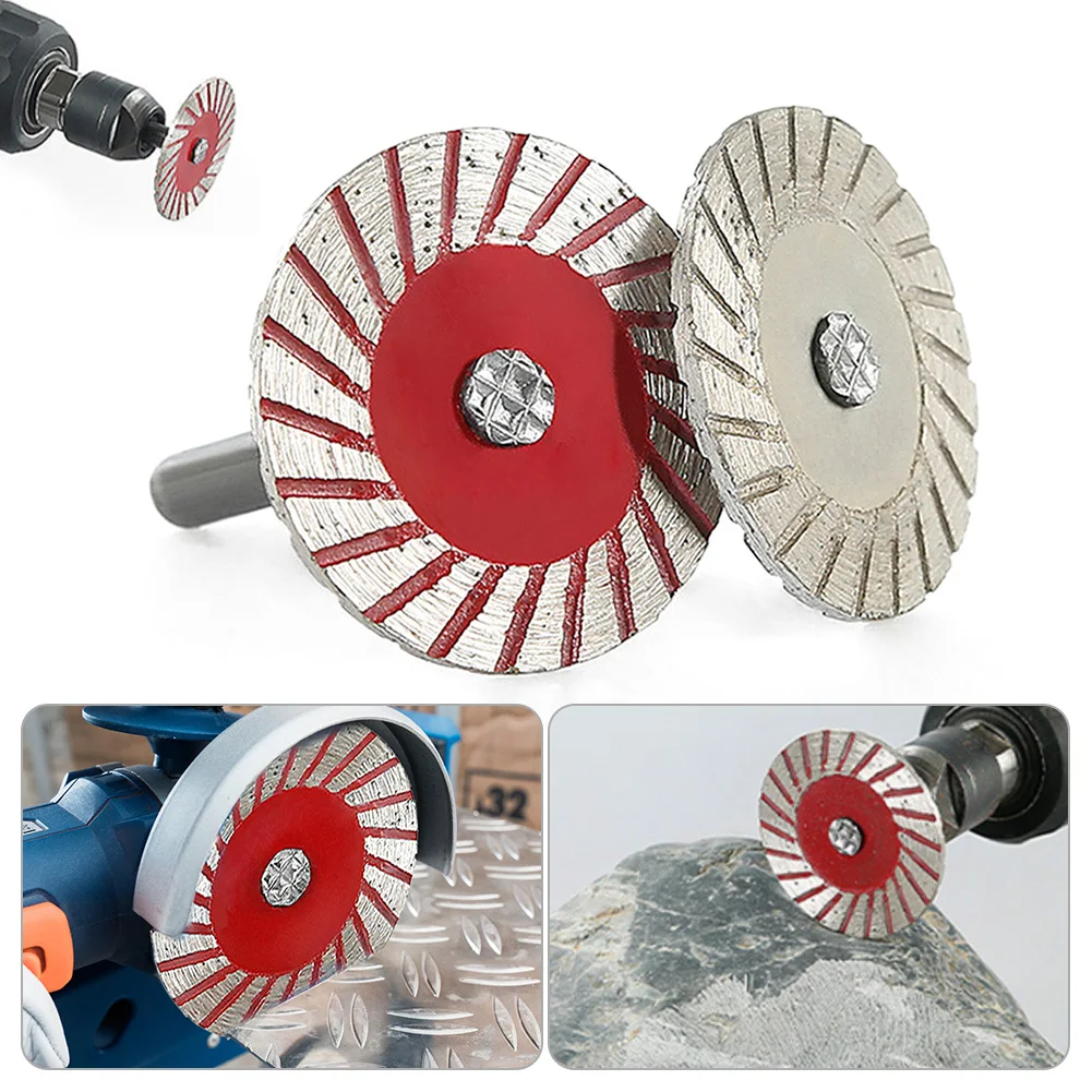 Discos-de-rueda-de-corte-de-diamante-con-v-stago-de-6mm-hojas-de-sierra ...