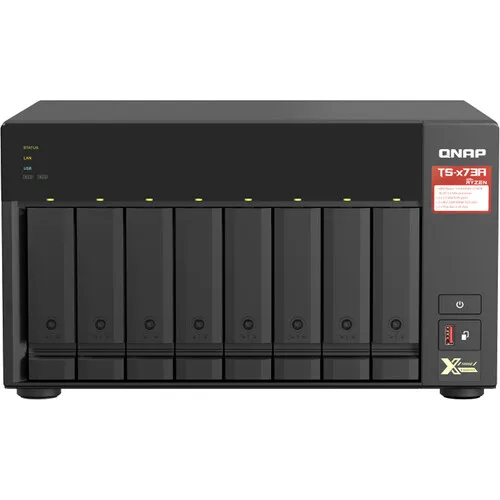 QNAP-TS-873A-8G-8-Bay-NAS-Enclosure-8GB-DDR4-RAM-4-Core-Nas-Network ...