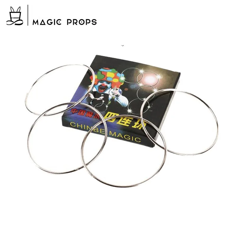 Magic-Tricks-ChinaRing-Magician-China-Ring-Big-size-Circle-Chain ...