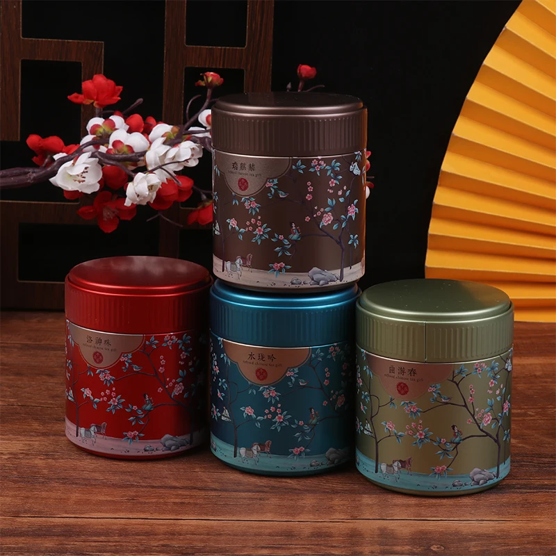 Convenient-Tea-Storage-Container-For-Home-Tinplate-Candy-Cans-Tea ...