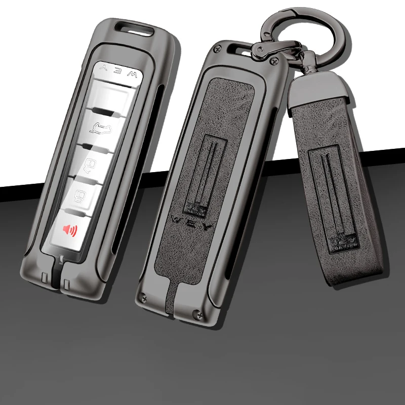 Zinc-Alloy-Car-Key-Case-Cover-for-Wey-Coffee-01-Tank-Tank300-Protector ...