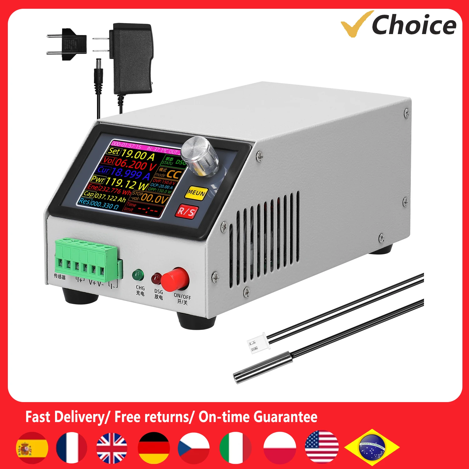 MDL150-12VDC-Electronic-Load-Multifunction-Electronic-Load-Support ...