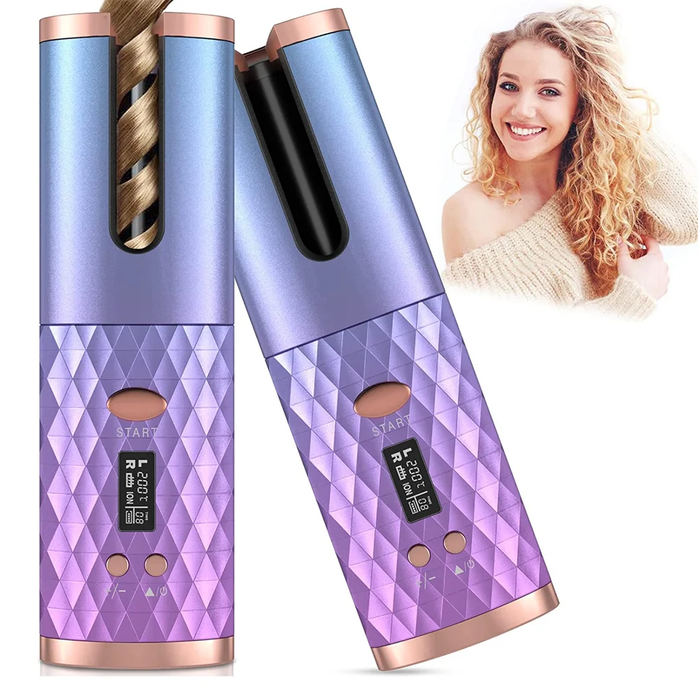 Automatic-Wireless-Hair-Curler-Cordless-Rotating-USB-Rechargeable ...
