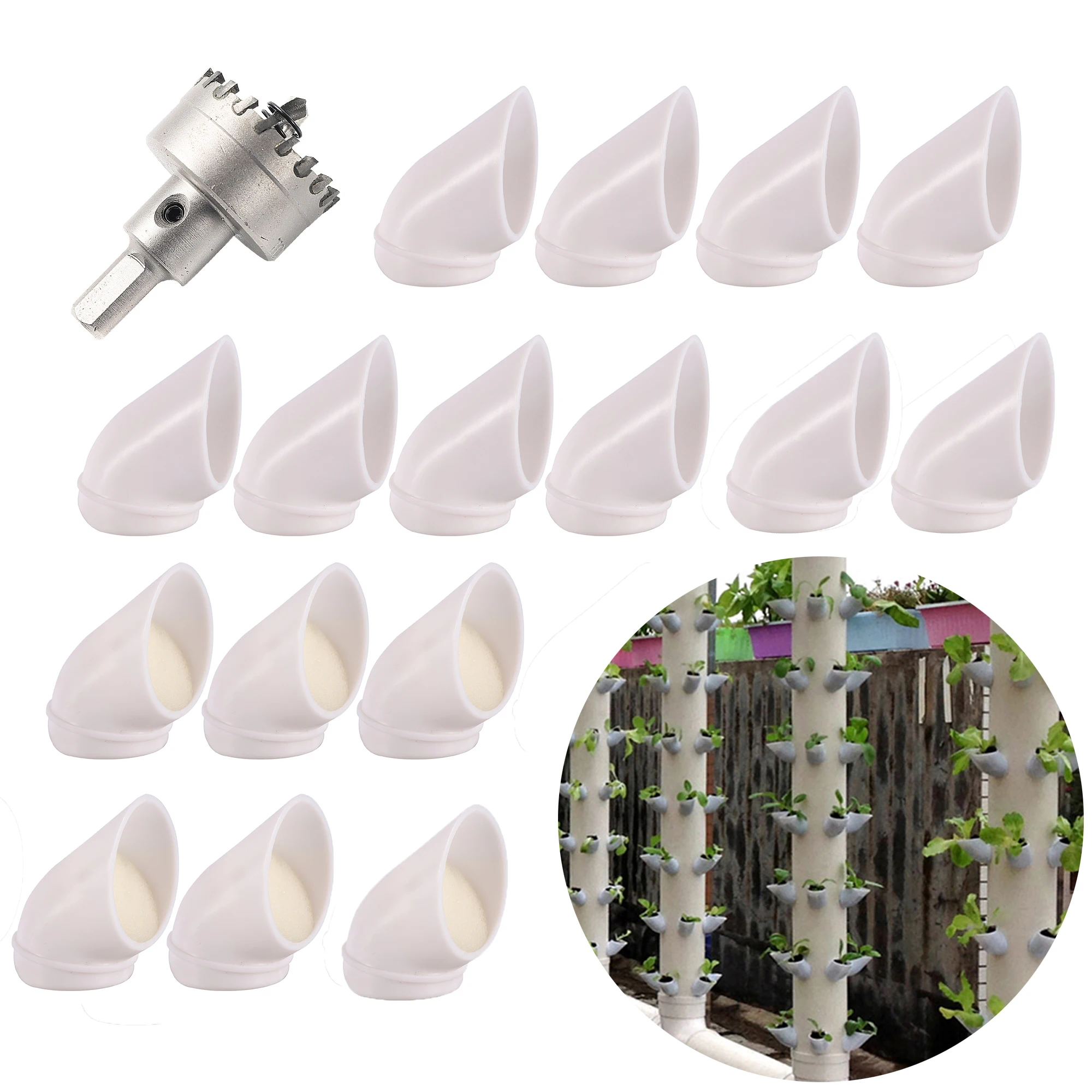 Hydroponic Lita Fruit and Vegetable Hydroponic Planting System Garden ...