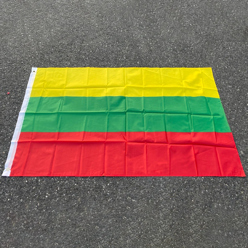 aerlxemrbrae flag Lithuanian Flags 3x5FT/90*150cm Hanging Lithuania ...