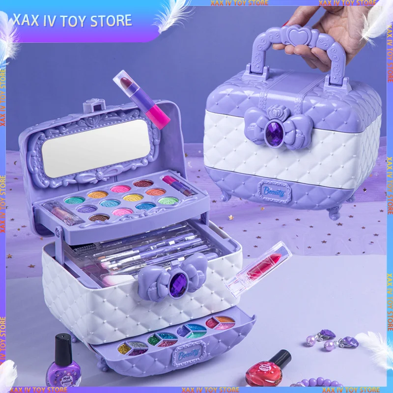 Children-Girl-Princess-Makeup-Cosmetics-Game-Box-Makeup-Toy-Set ...