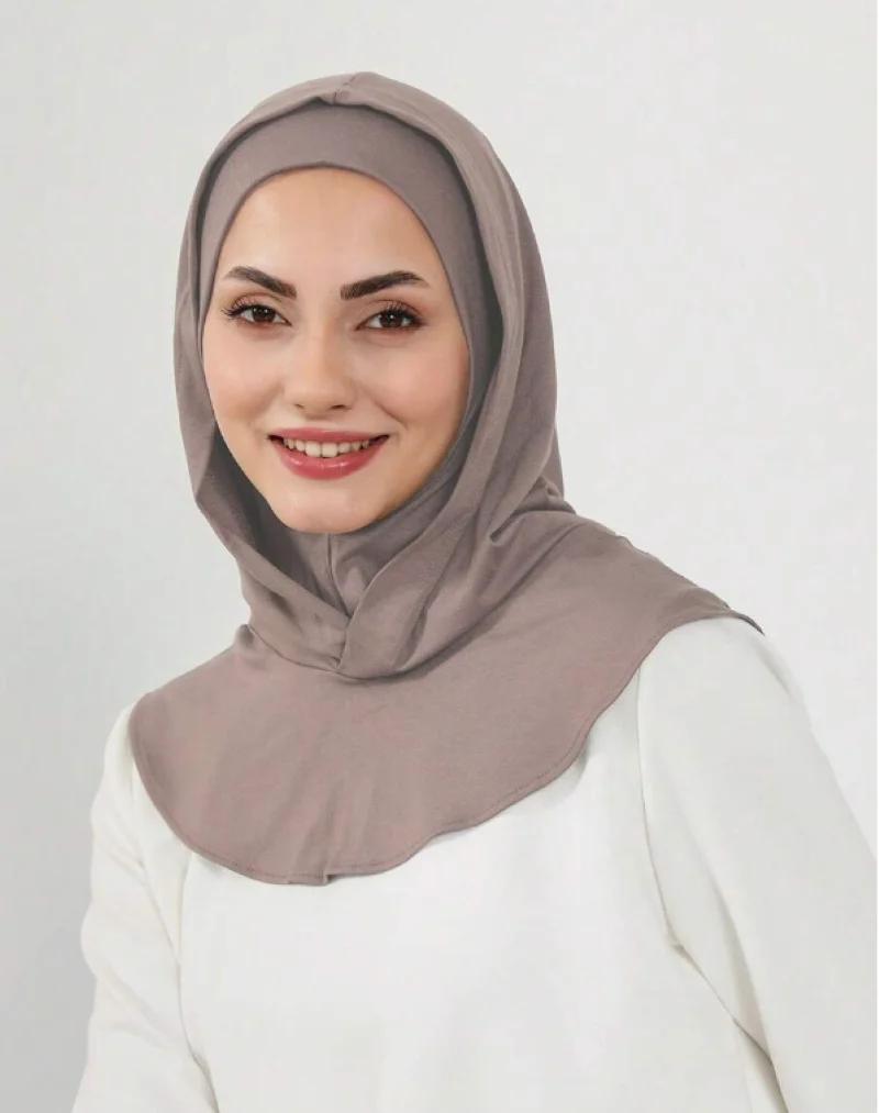 Ramadan Muslim Women Hijab Cap Under Cap Simple Instant Hijab Inner Cap ...