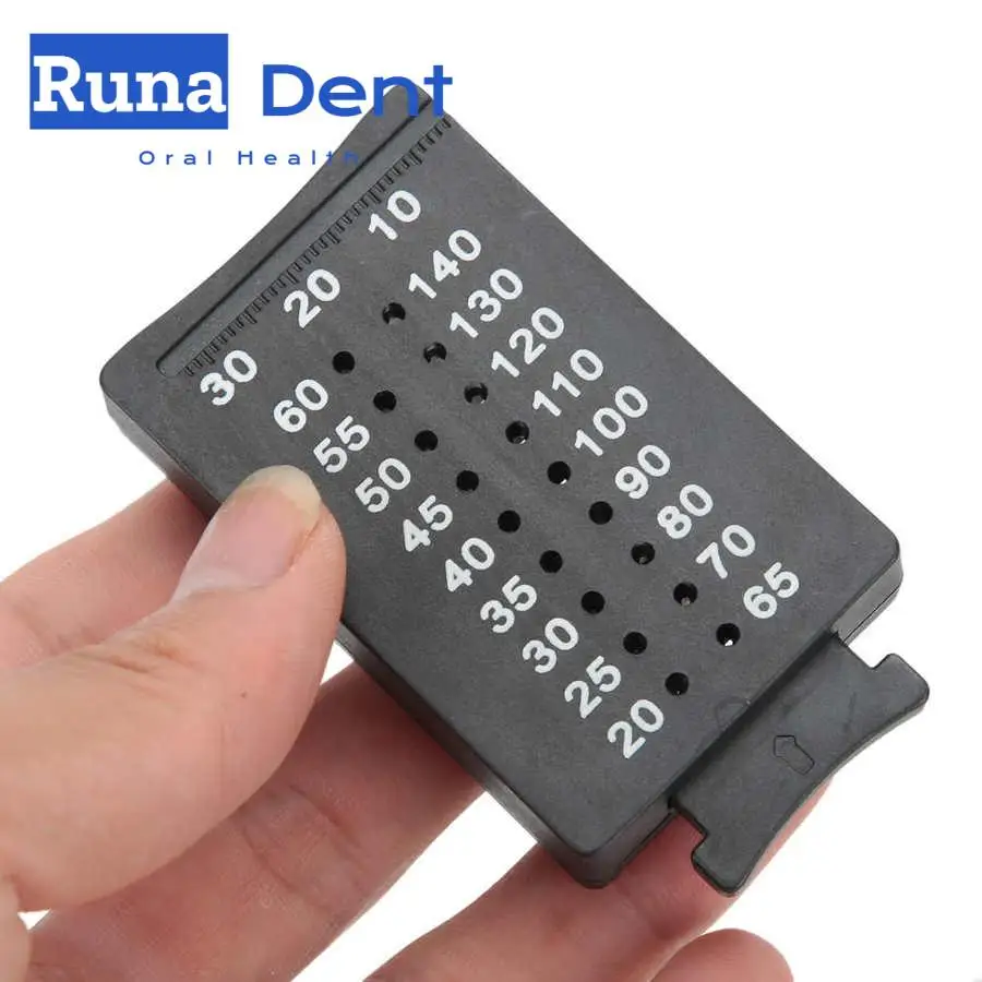 Dental Endo Rulers Gutta Percha Cutter Measering Ruler Span Measure ...