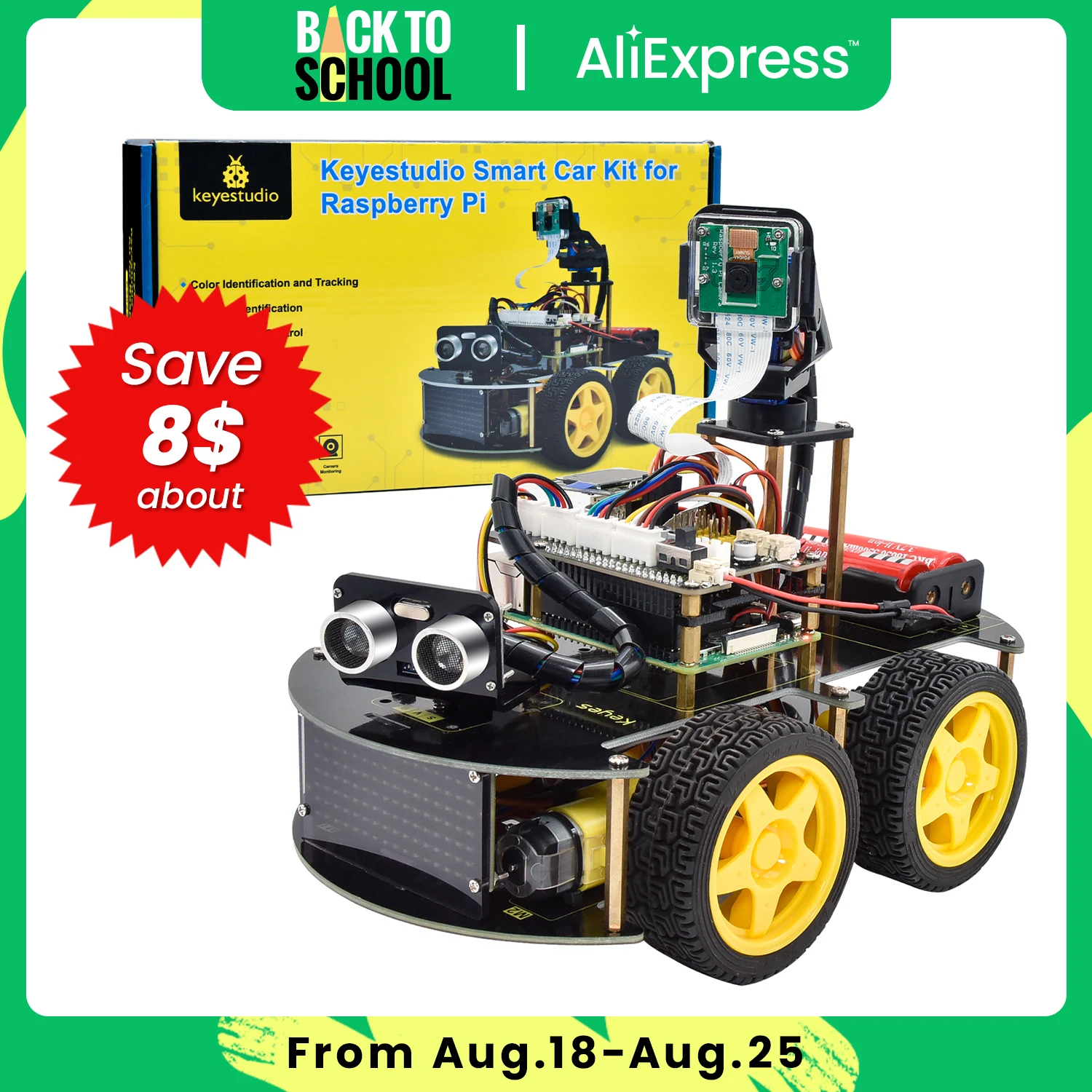 Keyestudio-Raspberry-Pi-4WD-Robot-Car-Kit-5-Megapixels-Camera-Module ...