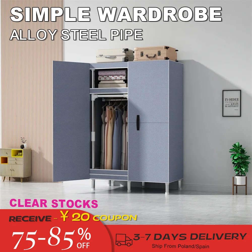 LEEGOHOME-Wardrobes-Closet-Large-Capacity-Wardrobe-Bedroom-Furniture ...