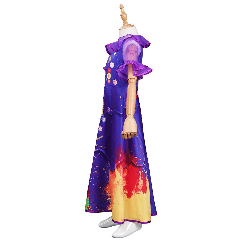Movie Encanto Isabela Madrigal Cosplay Costume - AllCosplay.com
