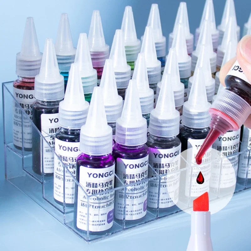 Alcohol-Marker-Refill-168-Color-Set-Oil-Based-Ink-for-Easy-Waterproof ...