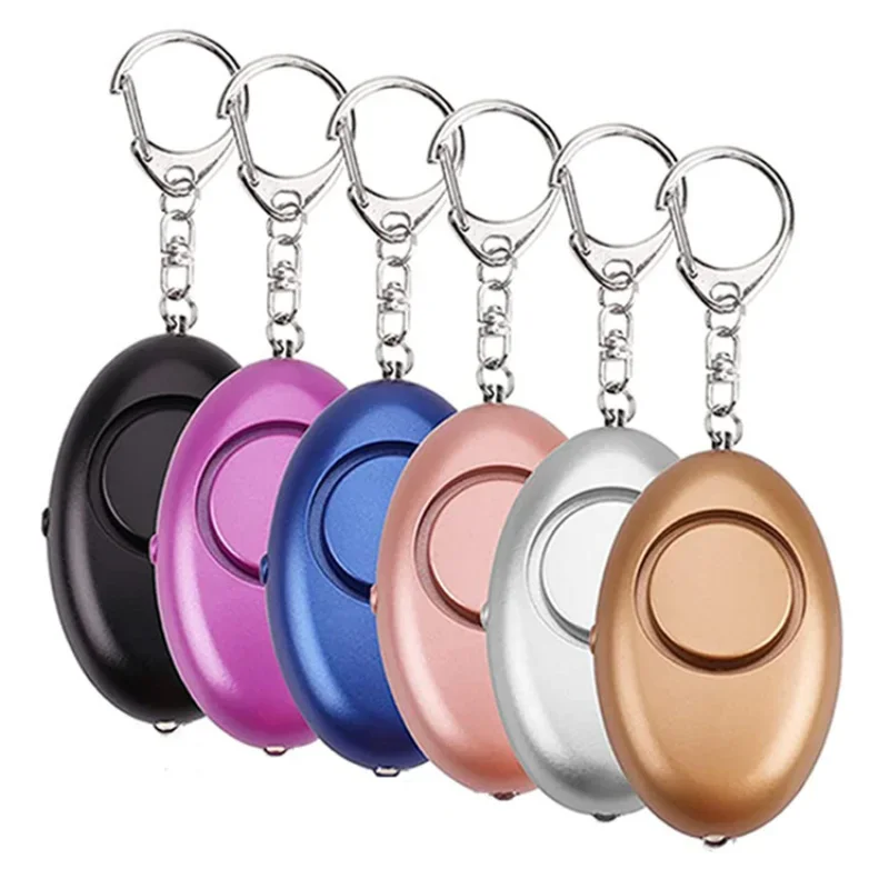 Mini-Egg-Shape-Women-Personal-Safety-Alarm-Keyring-Anti-Attack-Security ...
