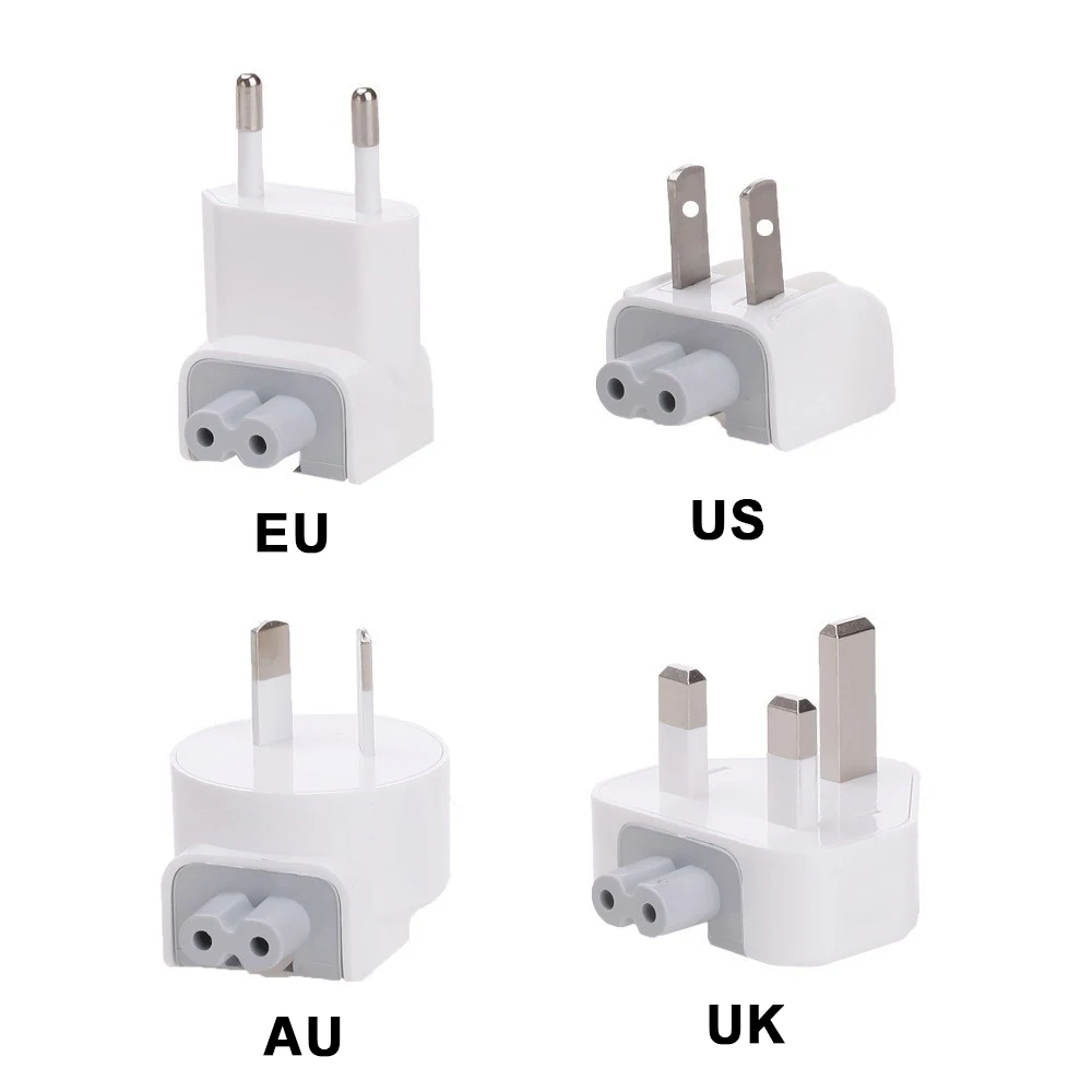 Universal ue/eua/au/uk ac plug adaptador para apple macbook pro ar ipad ...