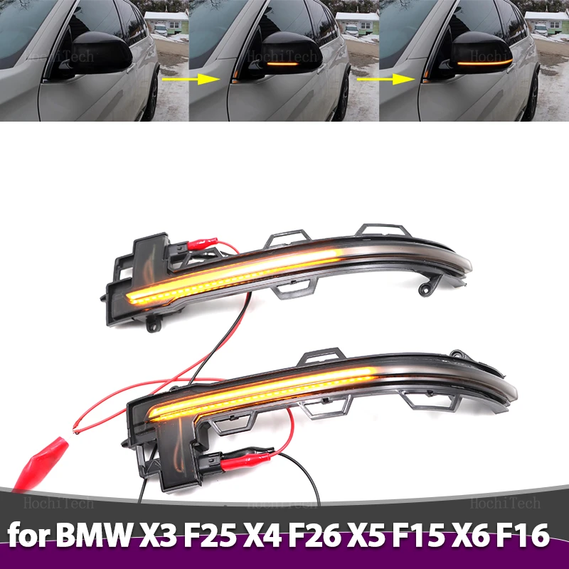 LED Dynamic Side Mirror Turn Signal Light Indicator Blinker Sequential ...