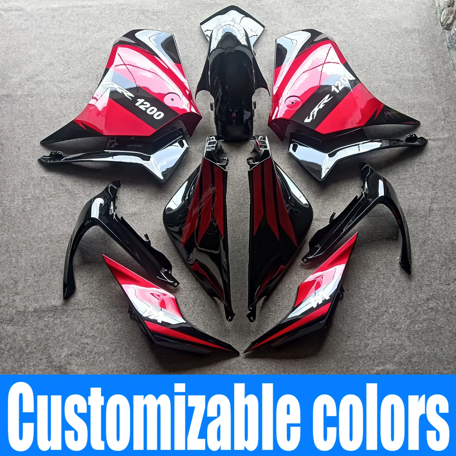 Fit-Voor-Honda-Vfr1200f-2010-2013-Vfr-1200-F-Motorfiets-Plastic-Kuip ...