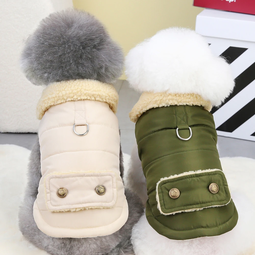 Winter-Pet-Jacket-Clothes-Super-Warm-Small-Dogs-Clothing-With-Fur ...