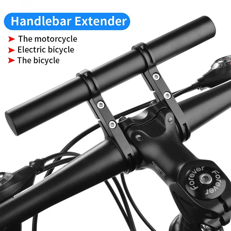 20cm-Bicycle-Handlebar-Extended-Bracket-Bike-Mount-Bar-Computer-Holder ...